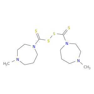 1H-1,4-Diazepine, 1,1'-(dithiodicarbonothioyl)bis[hexahydro-4-methyl-(CAS# 26087-98-9 ...