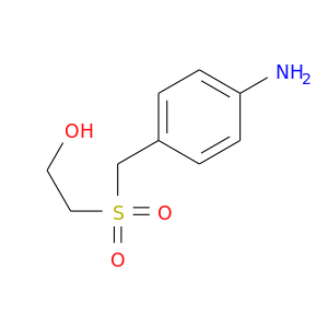 Ethanol, 2-[[(4-aminophenyl)methyl]sulfonyl]-|145872-59-9,AngeneChemical