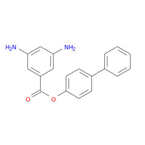 Benzoic acid, 3,5-diamino-, [1,1'-biphenyl]-4-yl ester|136951-59-2,AngeneChemical